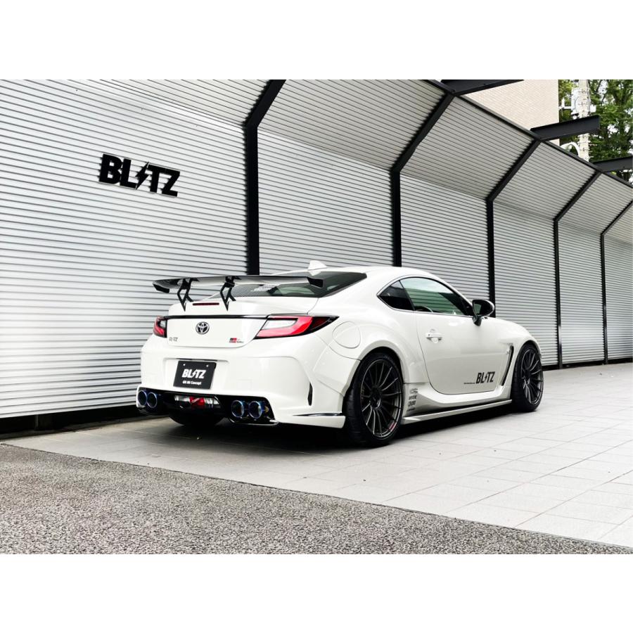 BLITZ ブリッツ 62204 NUR-SPEC CUSTOM EDITION VSR styleD 交換用テール チタンカラー テールパイプ径:Φ101.6 / 差込口径:Φ52 ...
