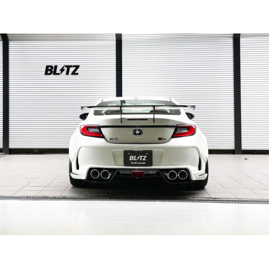 BLITZ ブリッツ 62205 NUR-SPEC CUSTOM EDITION VS styleD 交換用テール ステンレス テールパイプ径:Φ101.6 / 差込口径:Φ52 : クレール ...