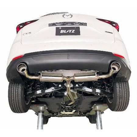 BLITZ ブリッツ NUR-SPEC CUSTOM EDITION VSR 63201 マツダ 3DA-KF2P CX-5 用 パイプ径:φ60/テール径:Φ114.3-2.5R ...