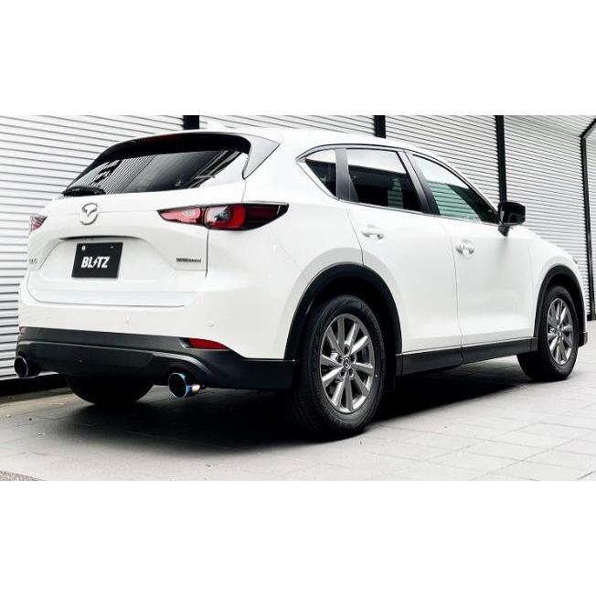 BLITZ ブリッツ NUR-SPEC CUSTOM EDITION VSR 63201V マツダ 3DA-KF2P CX-5 用 パイプ径:φ60/テール径:Φ114.3-2.5R ...