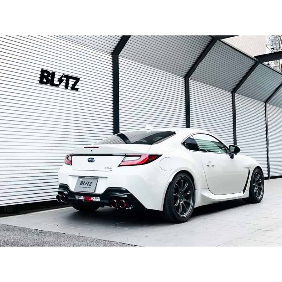 BLITZ ブリッツ NUR-SPEC CUSTOM EDITION CR 63205C トヨタ ZN8 GR86 / スバル ZD8 BRZ 車検対応 ストレート構造 SUS304 ...