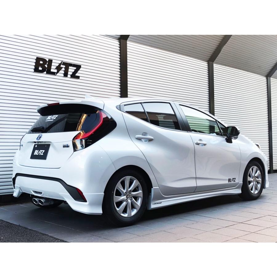 BLITZ ブリッツ NUR-SPEC CUSTOM EDITION VS 63581 トヨタ MXPK11 アクア 2WD専用 パイプ径:φ50/テール径:Φ108OVAL-2.5R ...