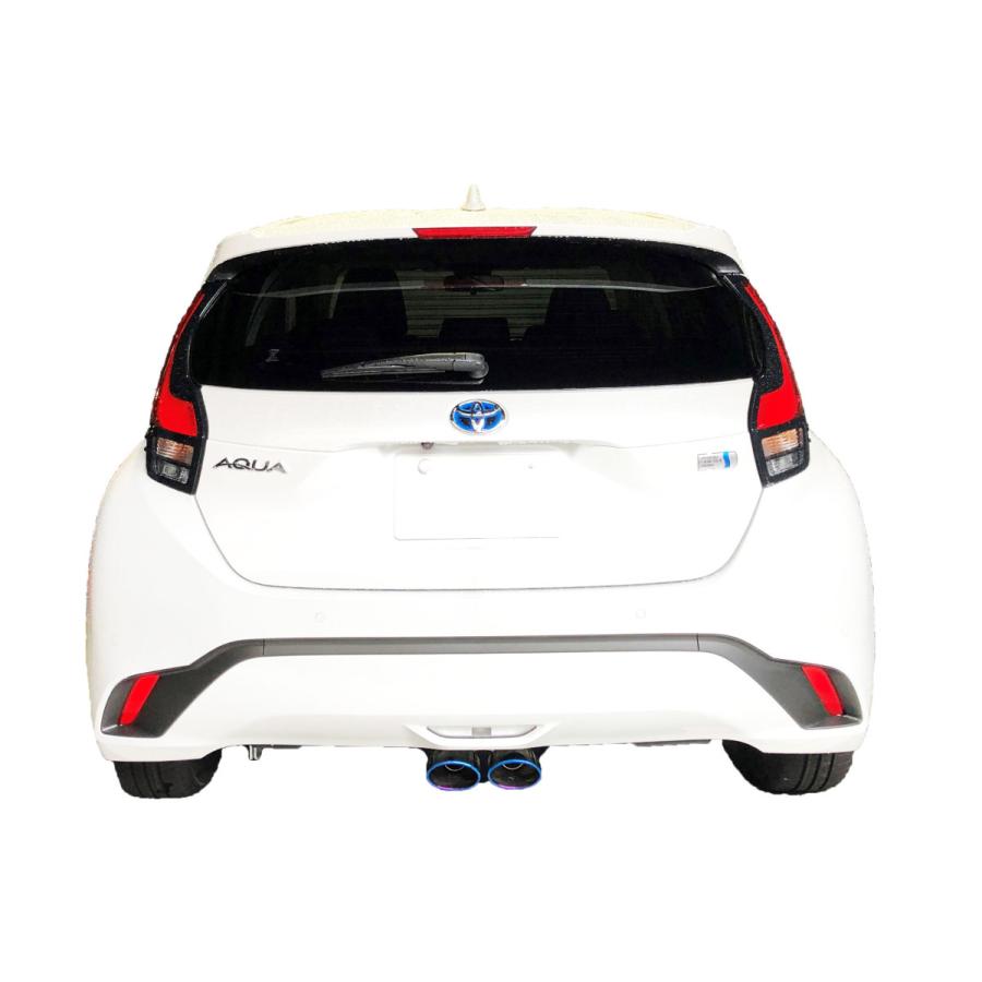 BLITZ ブリッツ NUR-SPEC CUSTOM EDITION VSR 63581V トヨタ MXPK11 アクア 2WD専用 パイプ径:φ50/テール径:Φ108OVAL-2.5R ...