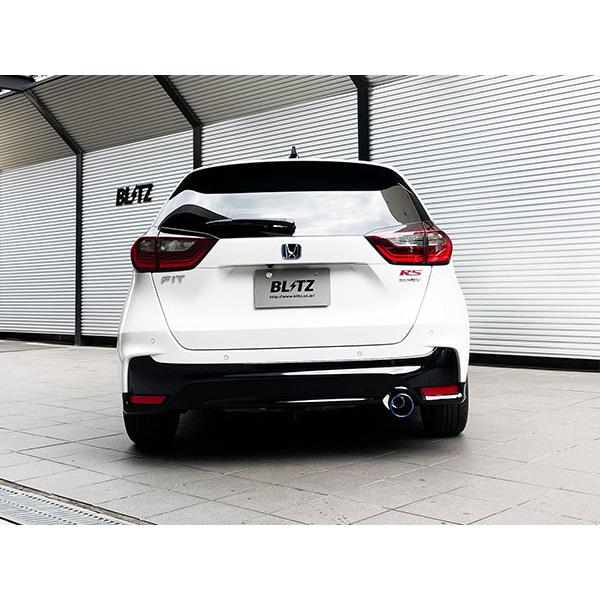 BLITZ ブリッツ NUR-SPEC CUSTOM EDITION VSR 63584V ホンダ GR3 フィット e:HEV RS 車検対応 ストレート構造 SUS304 チタンカラー ...