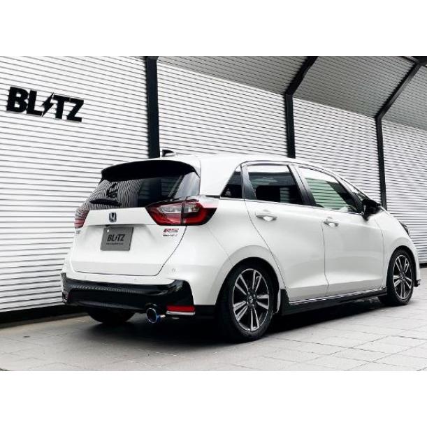 BLITZ ブリッツ NUR-SPEC CUSTOM EDITION VSR 63584V ホンダ GR3 フィット e:HEV RS 車検対応 ストレート構造 SUS304 チタンカラー ...