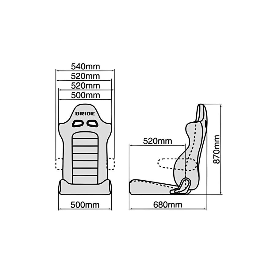 BRIDE ブリッド E64NR1 ERGOSTER NUGRAIN チャコールグレー リクライニングシート シート アームレスト別売 柔軟 長時間 疲れない : クレールオンラインショップ ...