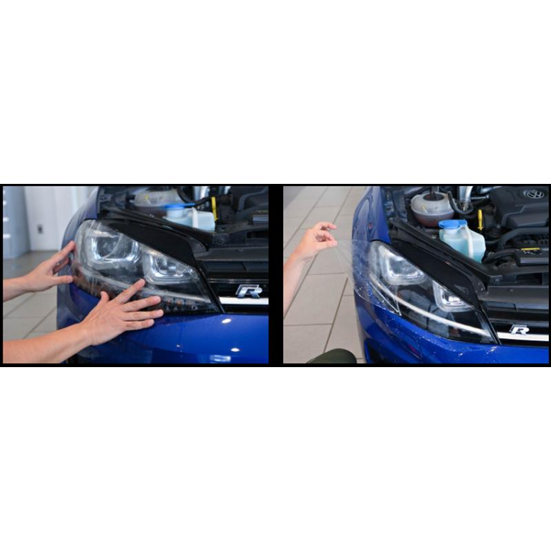 CODE TECH コードテック CO-VHF-AX1 core OBJ ヘッドライト プロテクション クリア フィルム フォルクスワーゲン AD1 ティグアン等用 : クレールオンライン ...