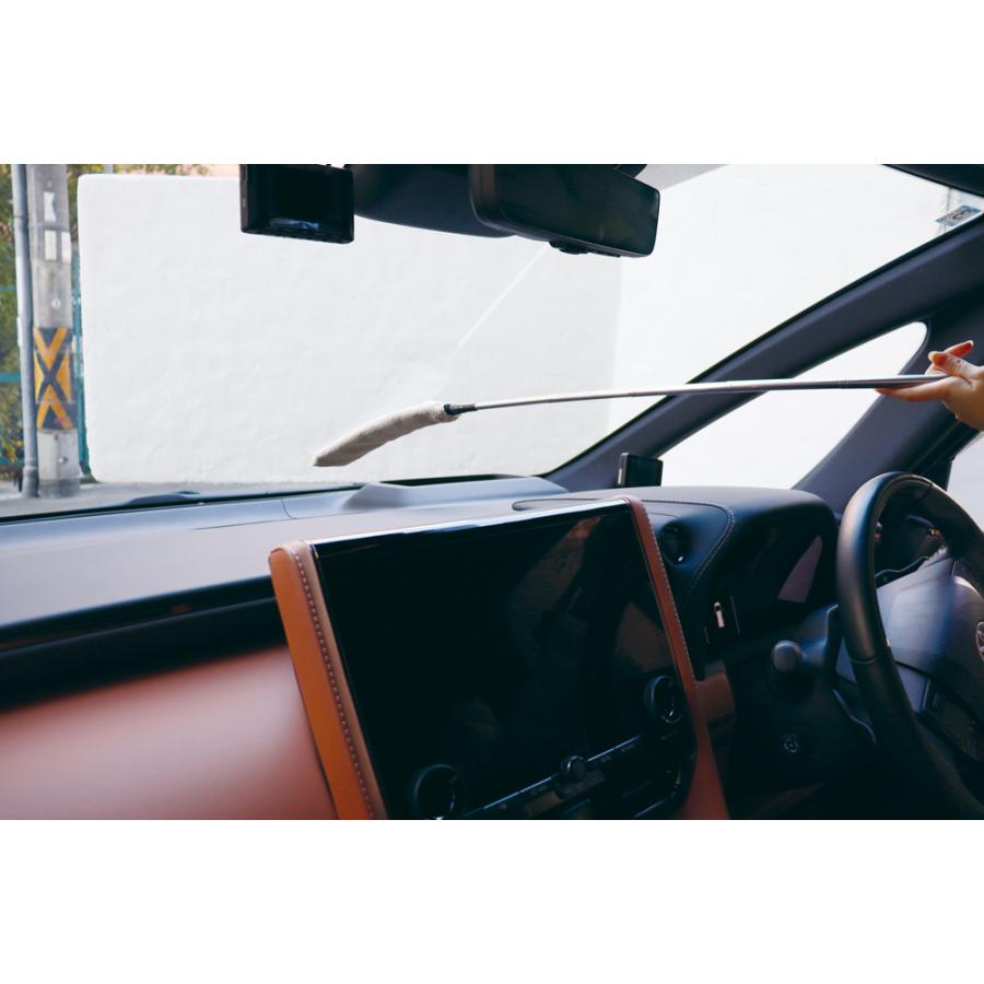 コジット 奥まで届く車の内窓すき間クリーナ− 16692 車内 洗車 フロントガラス ダッシュボード ロング モップ マイクロファイバー : クレールオンラインショップ - 通販 ...