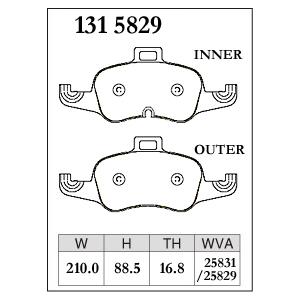 DIXCEL Z1315829 スポーツブレーキパッド Z type アウディ TTS 2.0 TFSIクワトロ フロント用 : クレールオンラインショップ - 通販 - Yahoo!ショッピング