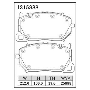 DIXCEL Z1315888 スポーツブレーキパッド Z type ベントレー コンチネンタル GT V8 4.0 ターボ BCCVD フロント用 : クレールオンラインショップ - 通販 ...