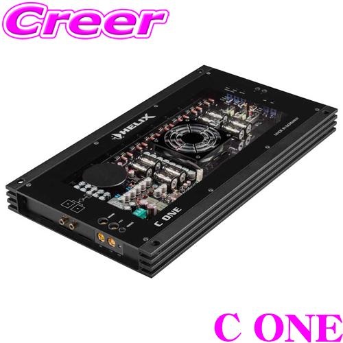 ヘリックス C ONE パワーアンプ 525W × 1ch 9.0V〜16.0V Butterworth 12dB/oct 内蔵クロスオーバー ...