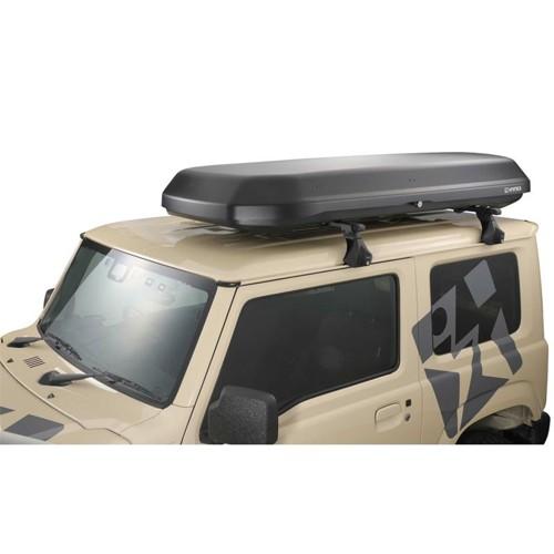 INNO 【個人宅OK！】カーメイト イノー BRM320MBK ルーフボックス 320 左右両開き 容量:250L 最大積載量:50kg ...