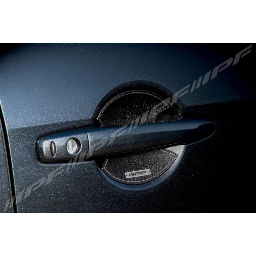 IPF 【在庫あり即納!!】IPF EXP ドアハンドルプロテクター ブラック EXD-02 4枚入 デリカD:5 CV系 (H19/1〜) PVC材 キズ防止 レザー調 ドアハンドル ...