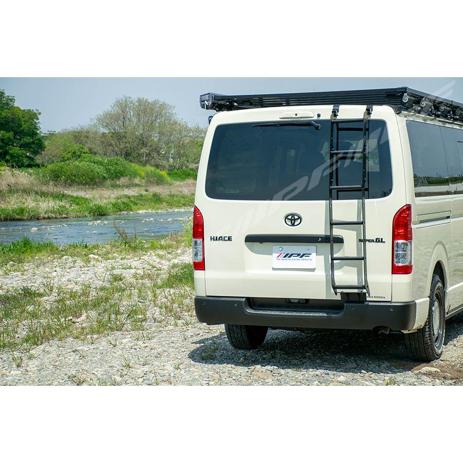 IPF EXP リアラダー EXL-03 ハイエース 200系 (H16/8〜) 標準ボディ 日本製 車検対応 アルミ製 軽量 コンパクト アウトドア レジャー : クレールオンラインショップ ...