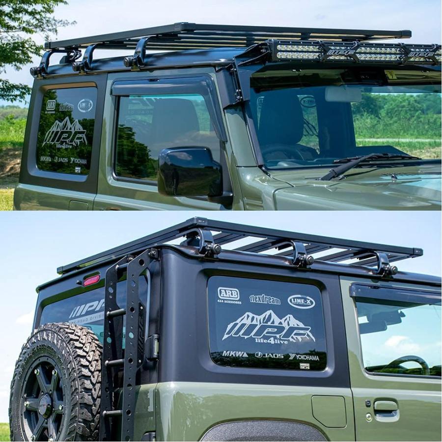 IPF EXP ルーフラック typeA EXR-01 アルミ製 日本製 作業灯 車検対応 夜間 アウトドア キャンプ ルーフキャリア 外装 外装用品 ランクル : クレールオンラインショップ ...