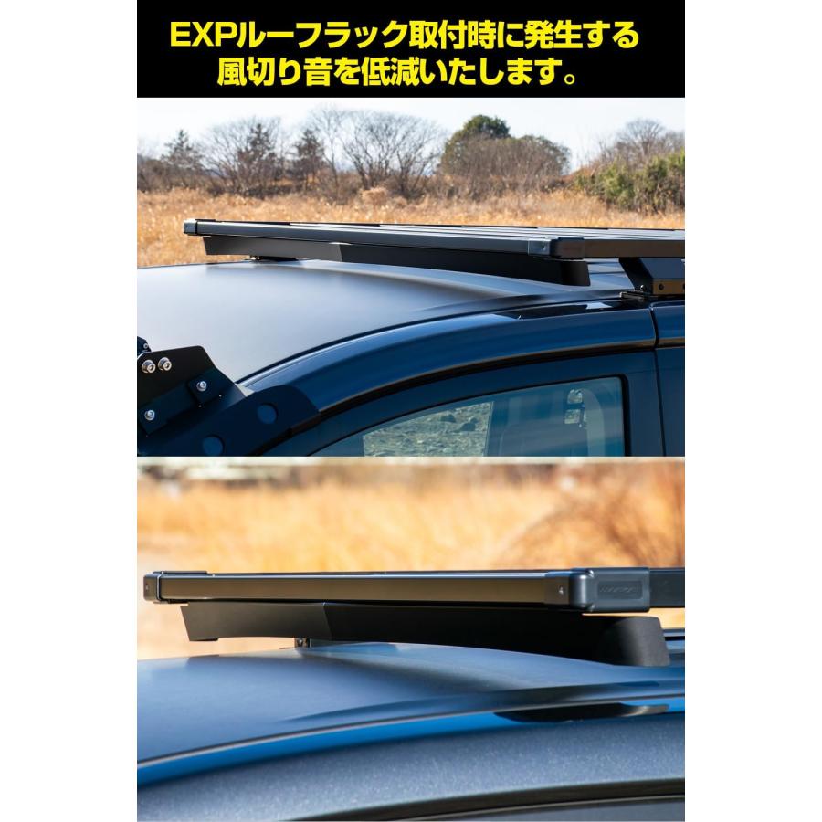 IPF EXP ウインドディフレクター EXR-14P ルーフラック オプション パーツ 風切り音軽減 ルーフキャリア : クレールオンラインショップ - 通販 - Yahoo!ショッピング