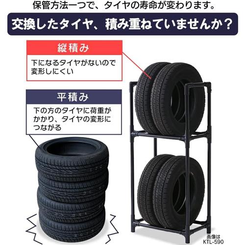 【在庫あり即納!!】アイリスオーヤマ タイヤラック KTL-450C ベーシックタイプ カバー付き 軽トラック・軽商用車用 : クレールオンラインショップ - 通販 - Yahoo!ショッピング
