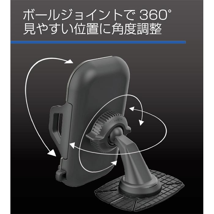 Kashimura カシムラ スマホホルダー AT-104 両面テープ貼り付け スマートフォン ホルダー スタンド スマホ iPhone Android : クレールオンラインショップ ...