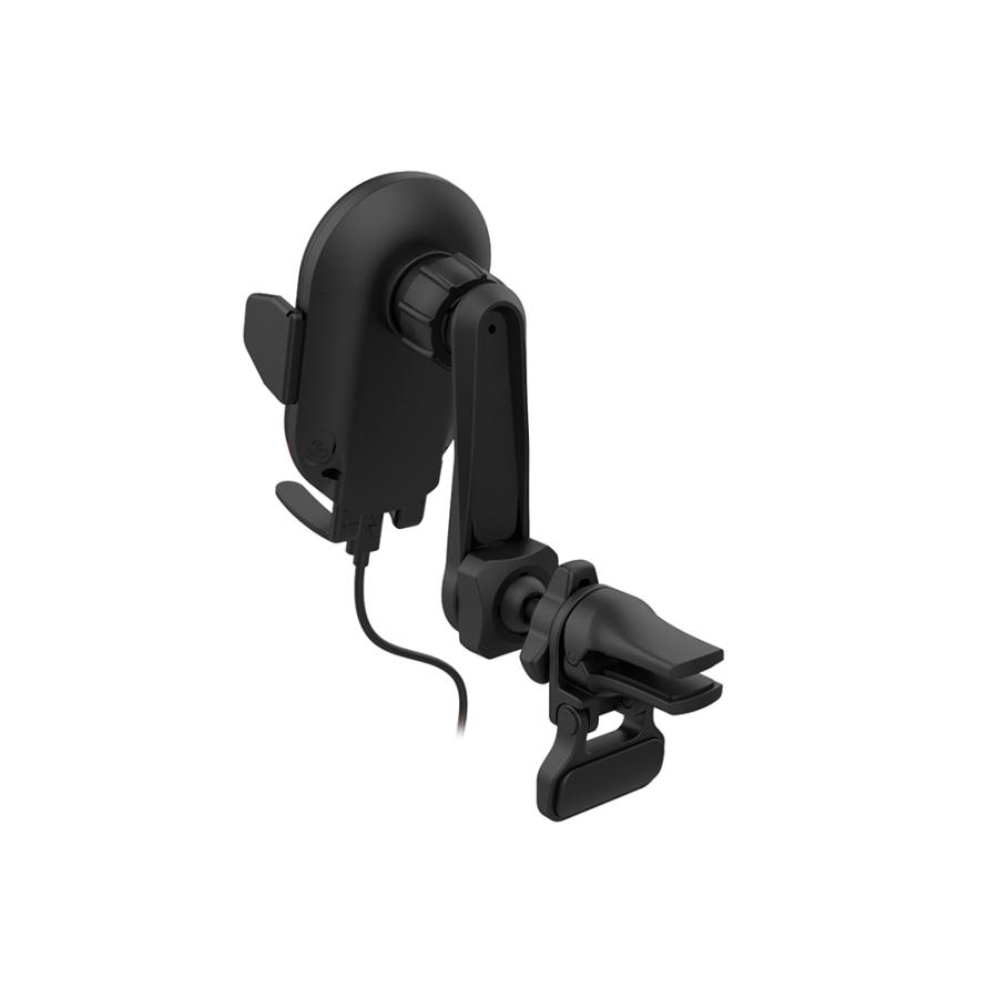 Kashimura カシムラ KW-29 車載 Qi自動開閉ホルダー 手帳対応 キャパシタ付 ロングアーム エアコン取付け ...