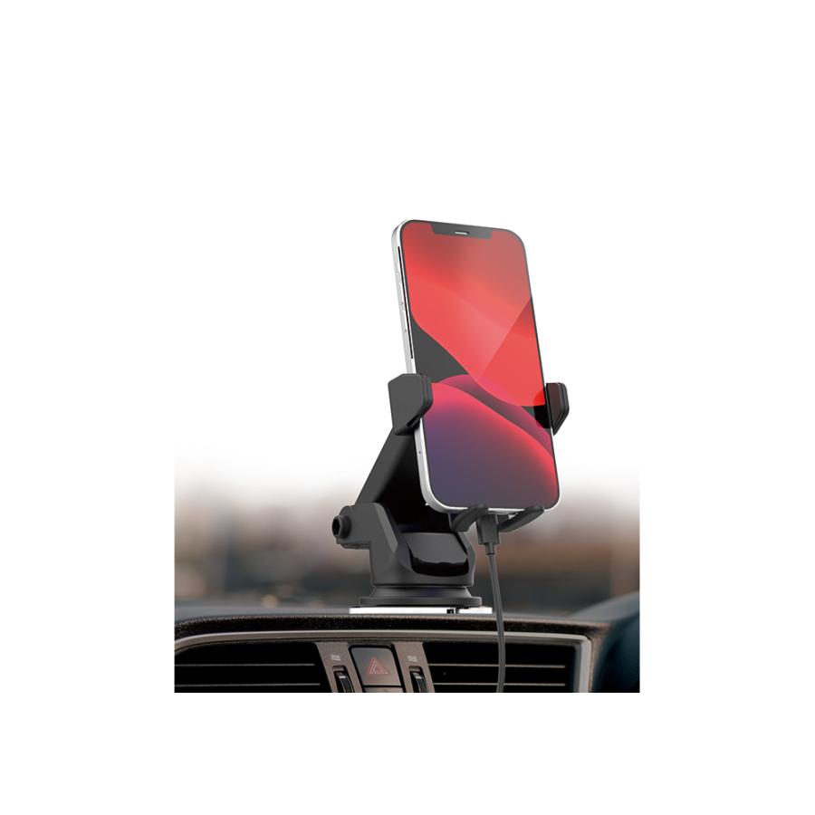 Kashimura カシムラ KW-30 車載 Qi自動開閉ホルダー 手帳対応 キャパシタ付 吸盤取り付け : クレールオンラインショップ - 通販 - Yahoo!ショッピング