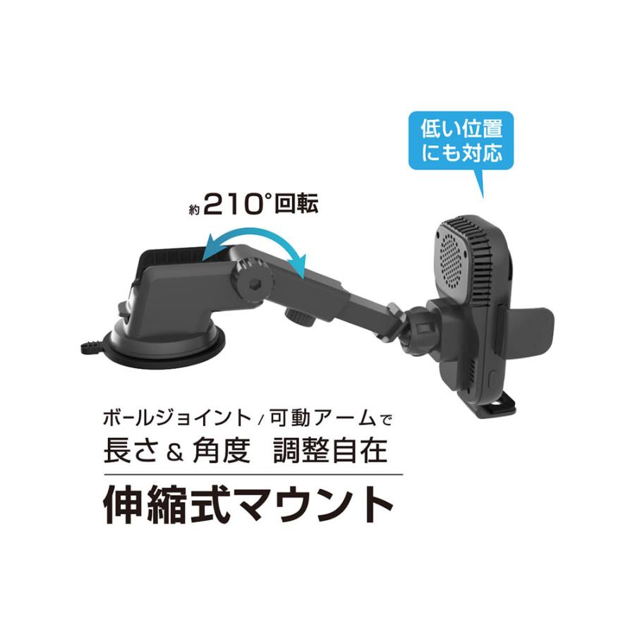 Kashimura 【在庫あり即納!!】カシムラ KW-51 自動開閉式 ワイヤレス充電ホルダー 冷却機能 吸盤取り付け USB Type-C 手帳型 ハード型ケース対応 : クレール ...