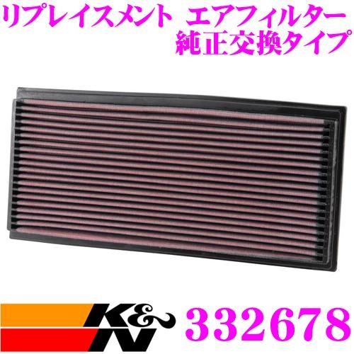 K&N 純正交換フィルター 33-2678 メルセデスベンツ S-CLASS 140 リプレイスメント ビルトインエアフィルター純正品番 ...
