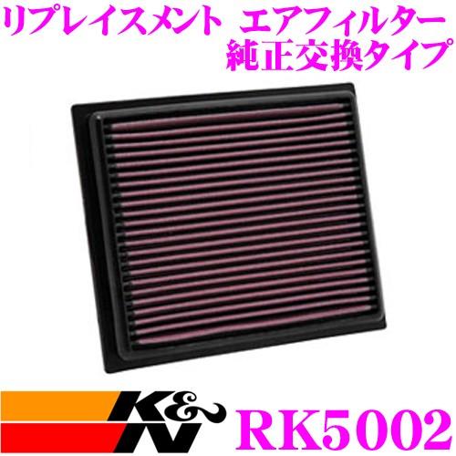K&N 純正交換フィルター RK-5002 三菱 GK1W エクリプスクロス用リプレイスメント ビルトインエアフィルター純正品番 ...