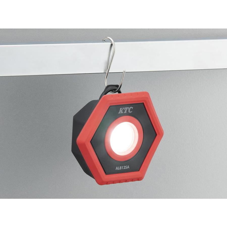 KTC 京都機械工具 AL812SA 充電式LEDフロアライト 作業灯 USB(Type-C)充電 360° 回転 3段階の調光モード 最大1000lm ワークライト : クレールオンライン ...