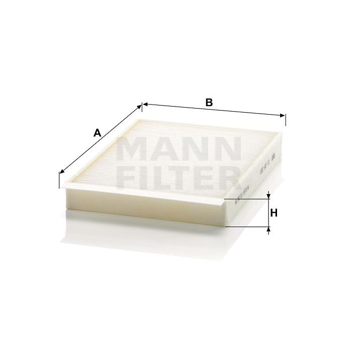 MANN FILTER CU25002 メルセデス・ベンツ 205004 Cクラス(W205/C205) 等用 輸入車用 高性能エアコン ...