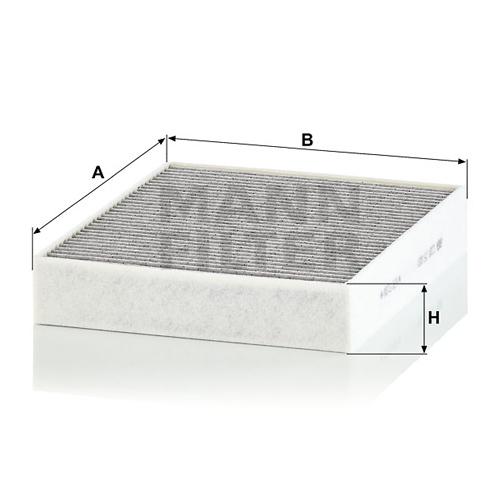 MANN FILTER CUK25001 BMW 1シリーズ(F20) / 3シリーズ(F30) / 3C30系 M3 M4 等用 輸入車用 高性能エアコンフィルター : mannfilter ...