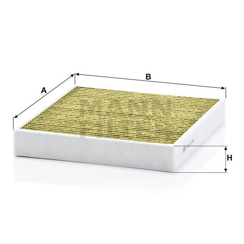 MANN FILTER FP26010 アウディ 8X系 A1 / VW(フォルクスワーゲン) 6R系 ポロ 等用 輸入車用 高性能エアコンフィルター : クレールオンラインショップ - 通販 ...