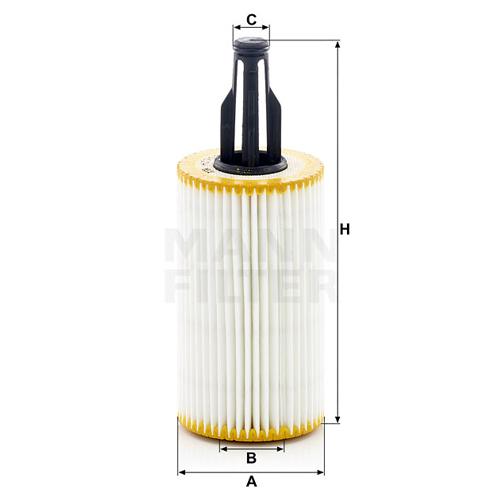 MANN FILTER オイルフィルター HU7025Z メルセデス・ベンツ W205 Cクラス / C207 W213 Eクラス 等用 輸入 ...