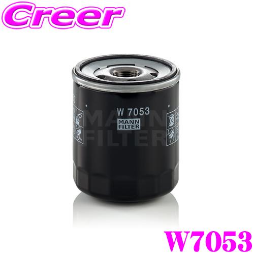 MANN FILTER オイルフィルター W7053 シトロエン X3XFU C5 / プジョー N5C 306 等用 輸入車用 オイルエレメント : mannfilter-w7053 ...