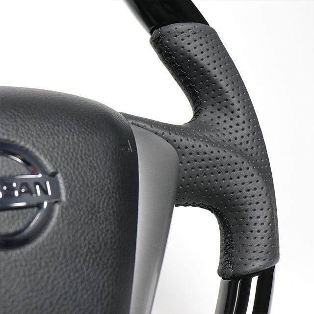 REAL レアル NSCPBWBK NSC-PBW-BK ステアリング 日産 E52 エルグランド / J32 ティアナ Z51 ムラーノ用 : クレールオンラインショップ - 通販 ...