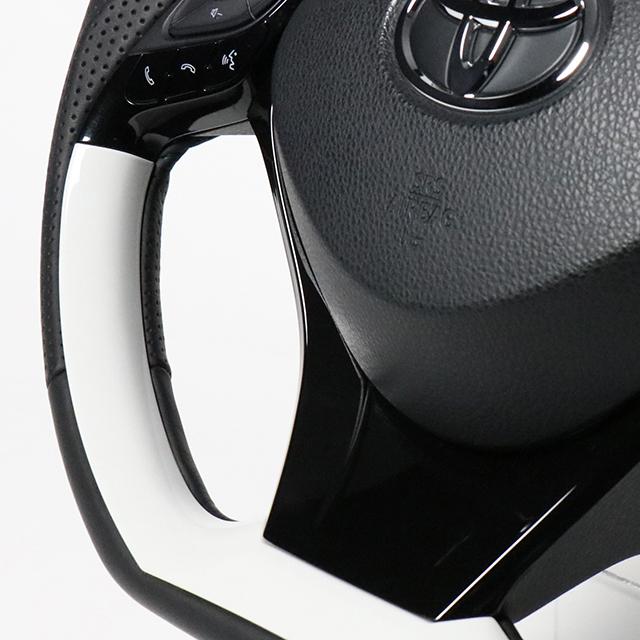 REAL レアル X10NWHPWHPPBP X10N-WHP-WHP-PBP ステアリング+アンダーパッド(ピアノブラック) セット トヨタ ...