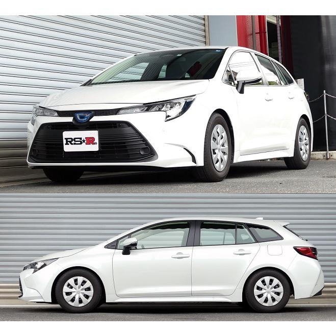 RSR RS-R Ti2000 ローダウンサスペンション T824TW カローラツーリング ZWE219W ダウン量 F 25〜20mm R 20〜15mm ヘタリ永久保証 : クレール ...