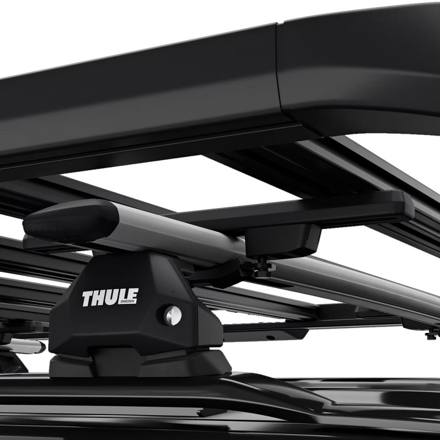 THULE クロスバーキット 4個入 TH611300 キャップロック専用 ルーフラック オプション パーツ アウトドア レジャー ベース ...