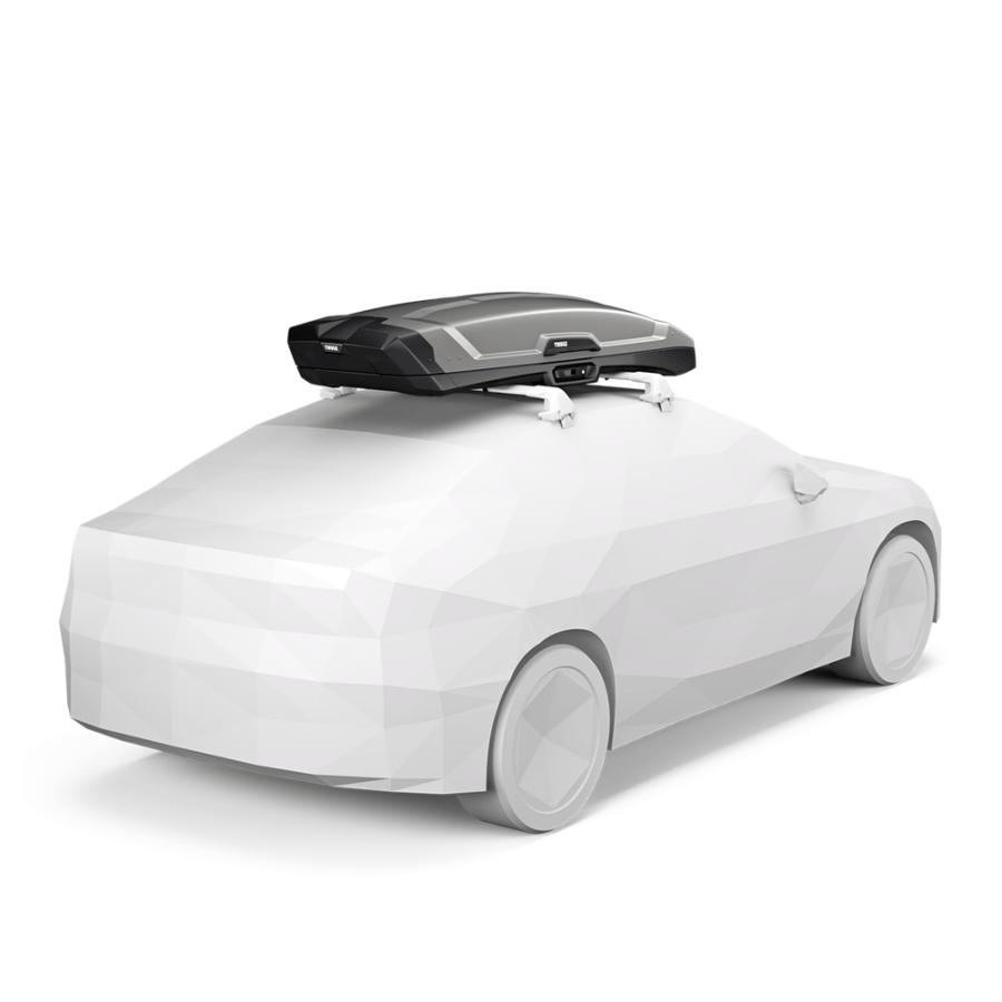 THULE Vector M チタンマット TH6132 ベクター ルーフボックス (ジェットバッグ) : クレールオンラインショップ - 通販 - Yahoo!ショッピング