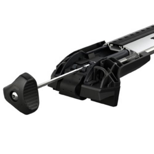 THULE Thule Edge Raised Rail 7204 スーリーエッジレイズトレール ルーフレール付き車両用 システムフット : クレールオンラインショップ - 通販 ...