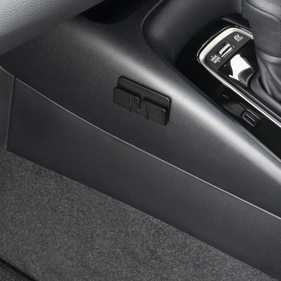 YAC（自動車用アクセサリ） ヤック センターコンソールスリムダスト PF-411 ゴミ箱 レザー調 シンプル コンパクト 内装用品 YAC ブラック 吊り下げタイプ 花粉対策 : クレール ...