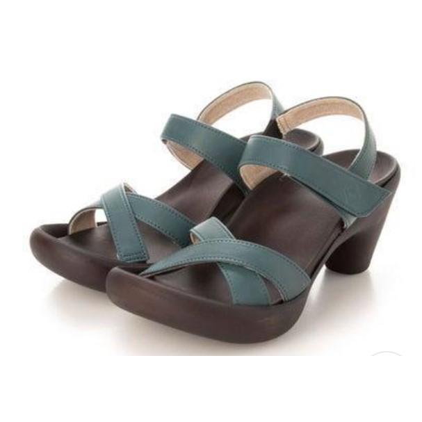 リゲッタカヌー RegettaCanoe CJBN-5710 バックベルト付きクロスベルトサンダル （ターコイズ） : CreerWest ...