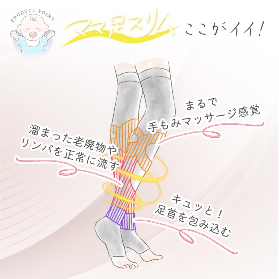 emilino ママ足スリム 着圧ソックス 医療用 静脈瘤 むくみとり emilino ママ足スリム 着圧ソックス 医療用 静脈瘤 むくみとり