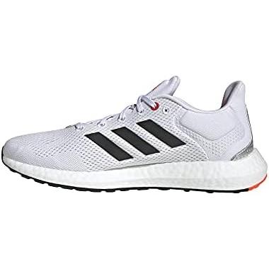 アディダス(adidas) ランニングシューズ ピュアブースト 21 LSB19 Fホワイト/Cブラック/Sレッド(GY5099 ...