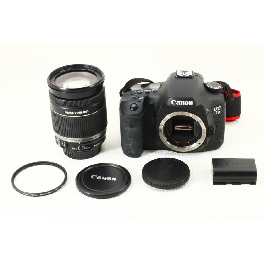 キヤノン Canon EOS 7D EF-S 18-200 デジタル一眼 1800万画素/美品ランク : Crew・actショップ - 通販 - Yahoo!ショッピング