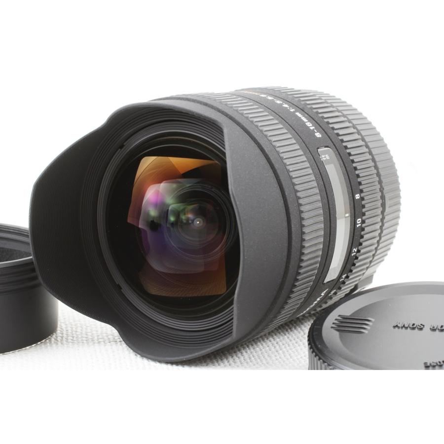 シグマ SIGMA 8-16mm F4.5-5.6 DC HSM Sony A ソニー 超広角ズーム 極上品ランク : Crew・act ...
