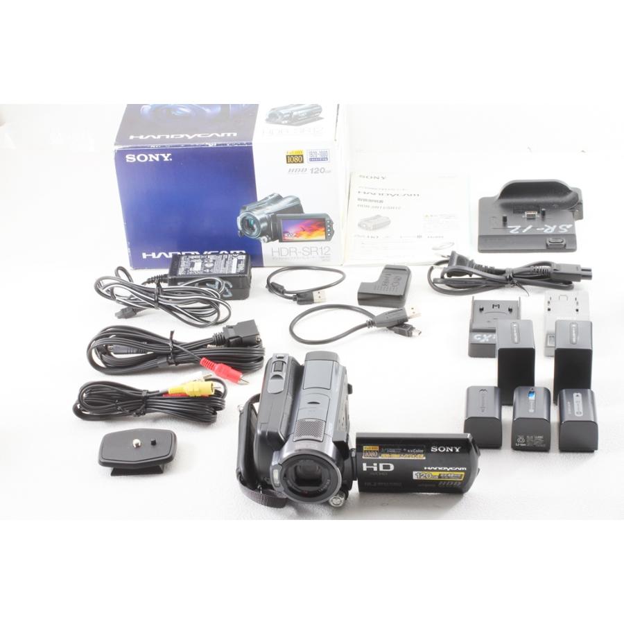 SONY Sony ソニー デジタルHDビデオカメラ HDR-SR12 Handycam ハンディカム/美品ランク : Crew・actショップ - 通販 - Yahoo!ショッピング