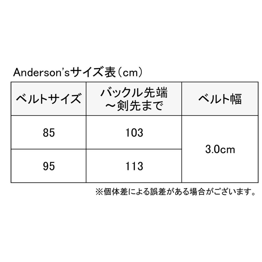アンダーソンズ レザーガチャベルト 30mm ブラウン Anderson's 3472 M2 BROWN : CRISPIN-クリスピン - 通販 - Yahoo!ショッピング