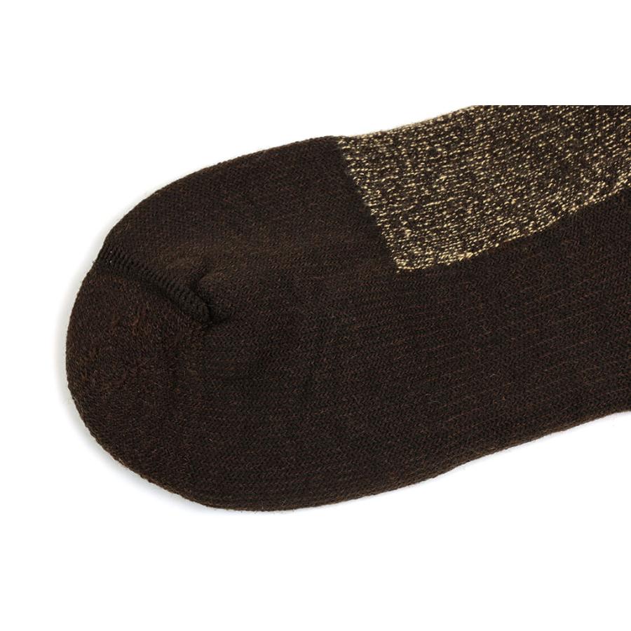 REDWING 97640 97652 レッドウィング ディープトゥキャップドウール・ブーツソックス ブラウン×カーキ : CRISPIN ...