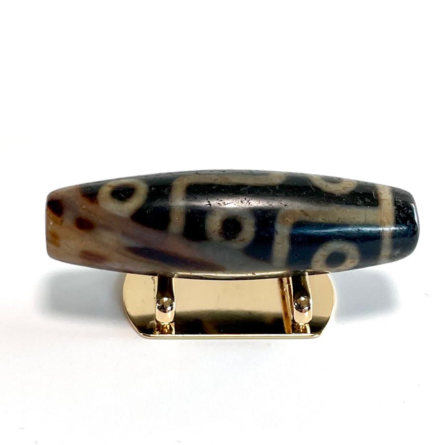 九眼天珠 原石 s830 老礦天珠 ジービーズ 天眼 チベット瑪瑙 本物天珠 : クロコトライド - 通販 - Yahoo!ショッピング