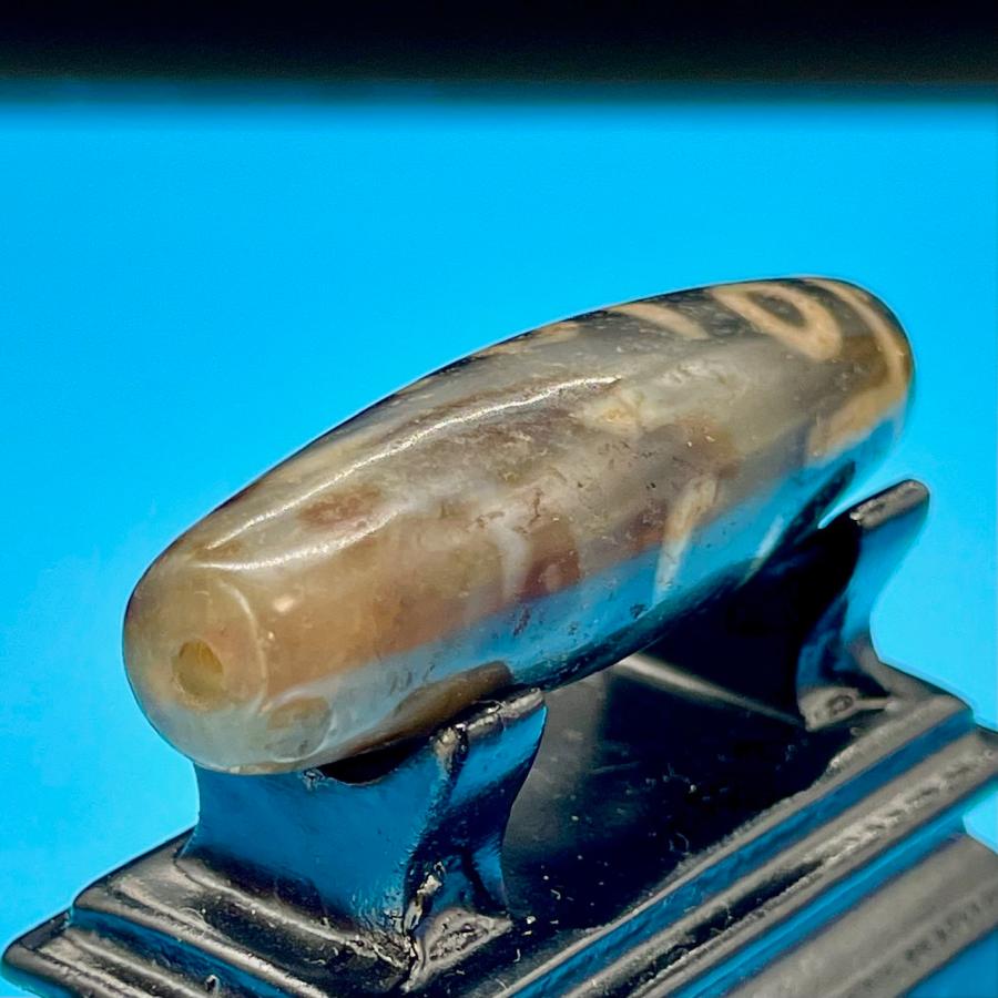 九眼天珠 原石 s830 老礦天珠 ジービーズ 天眼 チベット瑪瑙 本物天珠 : s830 : クロコトライド - 通販 - Yahoo!ショッピング